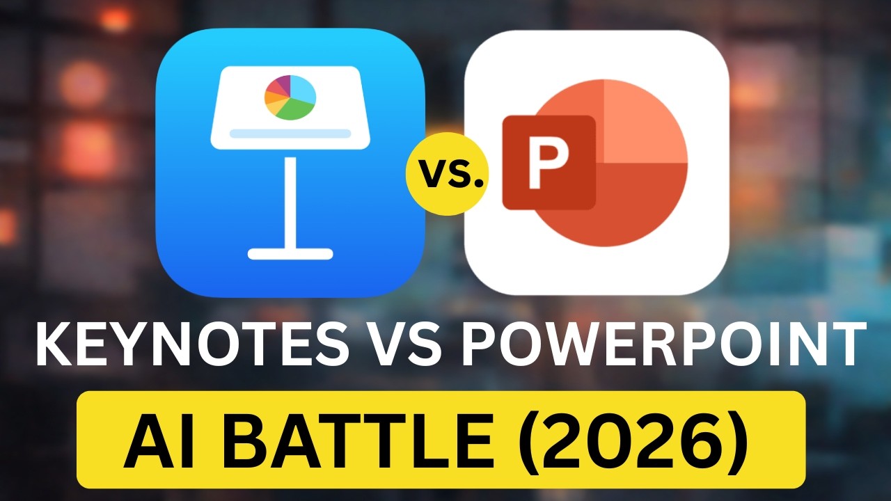 Apple Keynote vs Microsoft PowerPoint — Honest AI Comparison (2026)