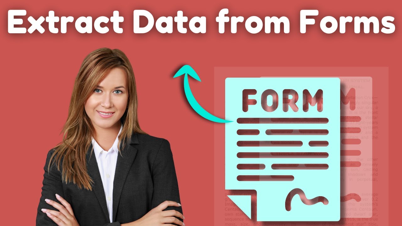 How to Extract Data from Scanned PDF Forms on Windows | PDF Text Extractor