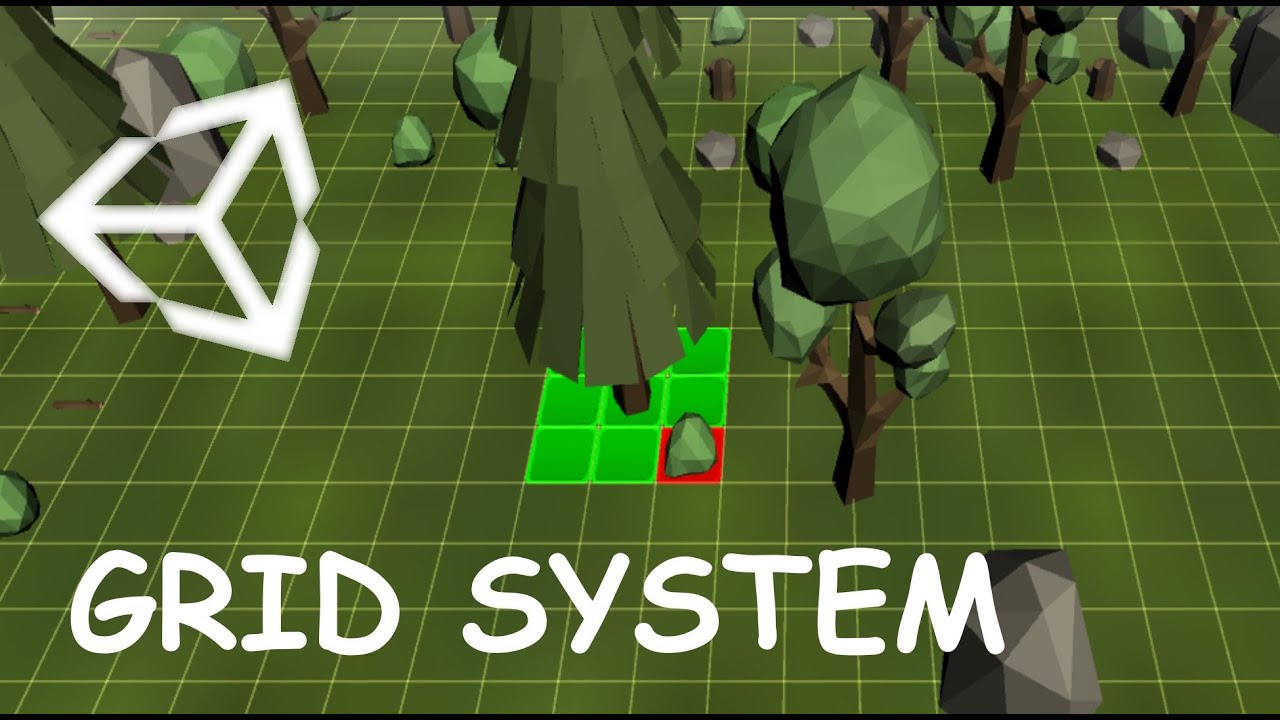 Grid system and map generator. Unity