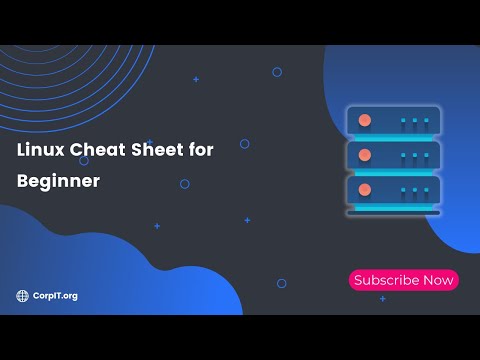 Linux Cheat Sheet for Beginner