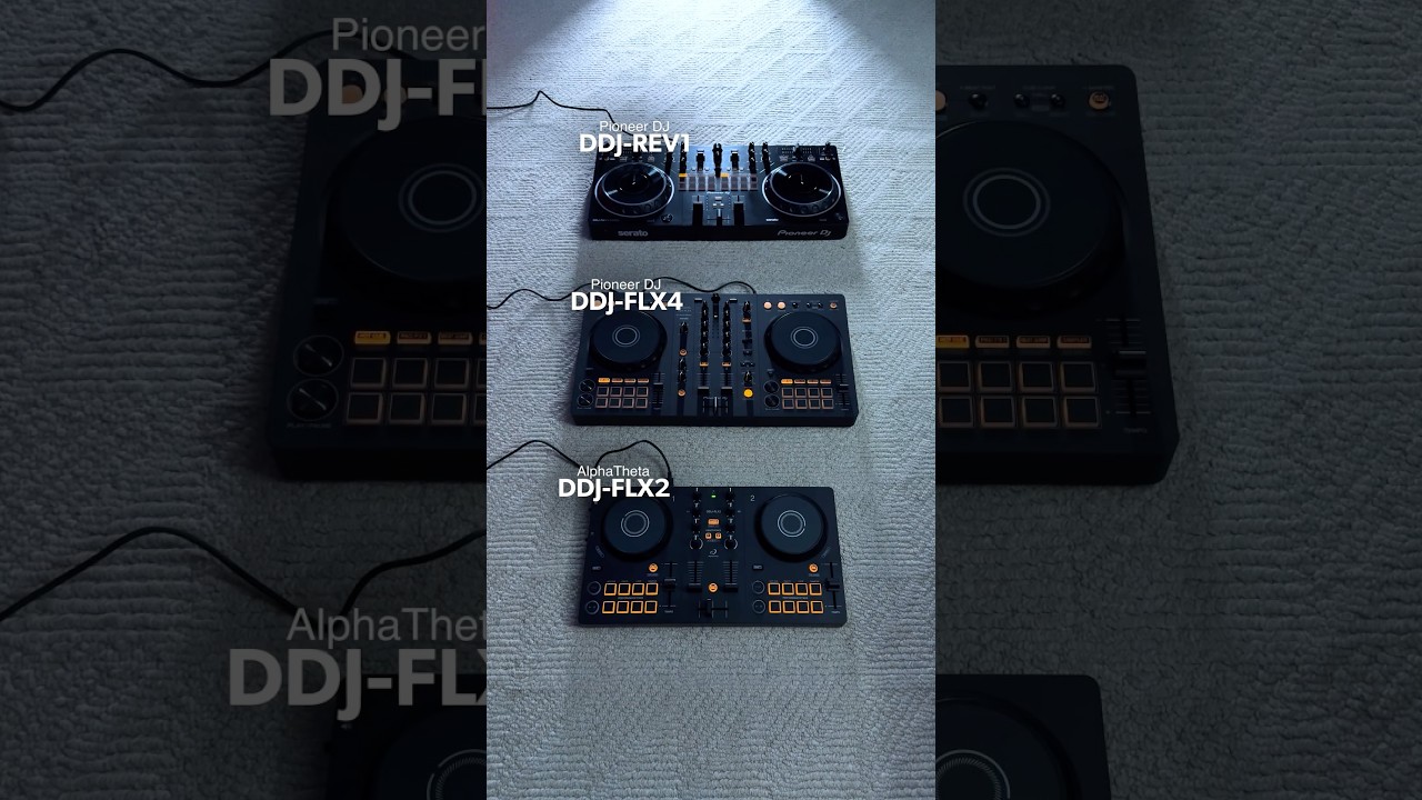 Choose the DJ controller for an absolute beginner DJ...