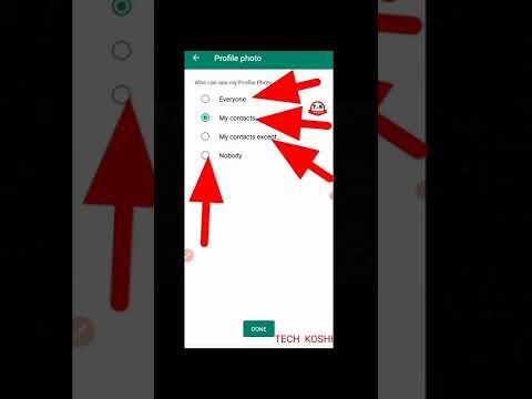 DP Privacy On Watshapp | Aap Jisko Chaho Usi Ko Dikhega Aapka Dp Profile Photo | Hide Watshapp DP