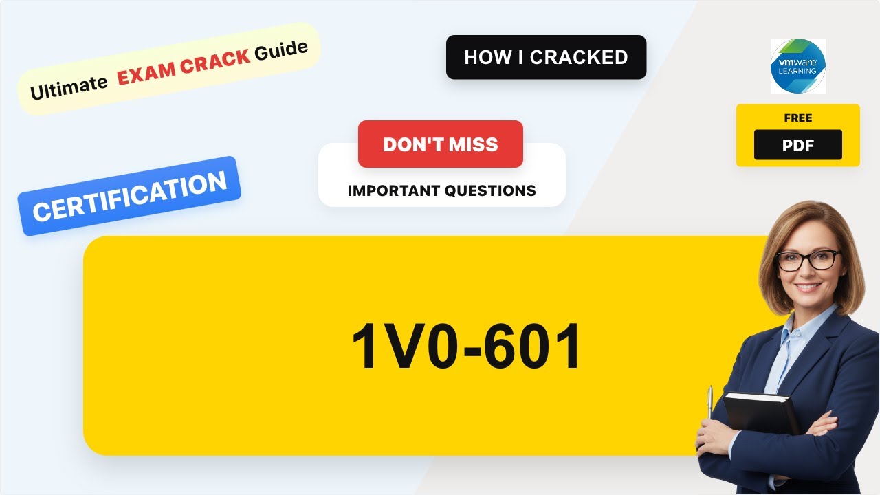Crack the VMWARE 1V0-601: VMware Certified Associate 6 - Data Center Virtualization Fundamentals 20
