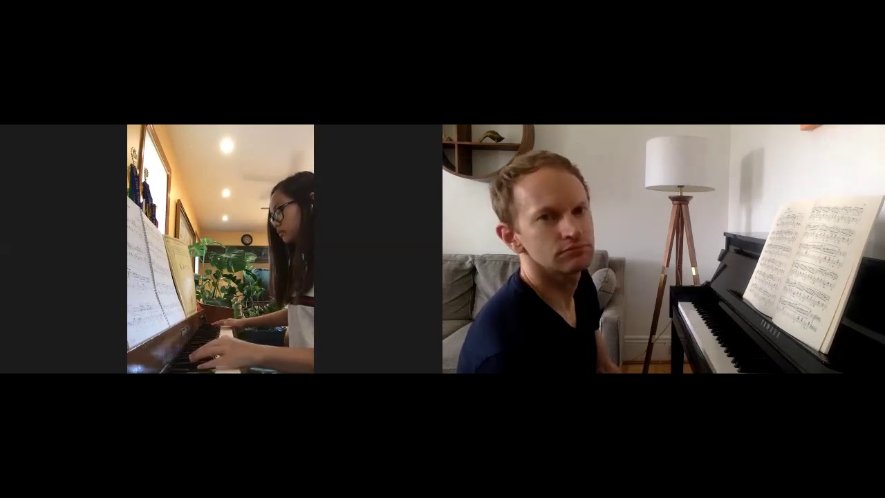 Online Piano Class via Zoom