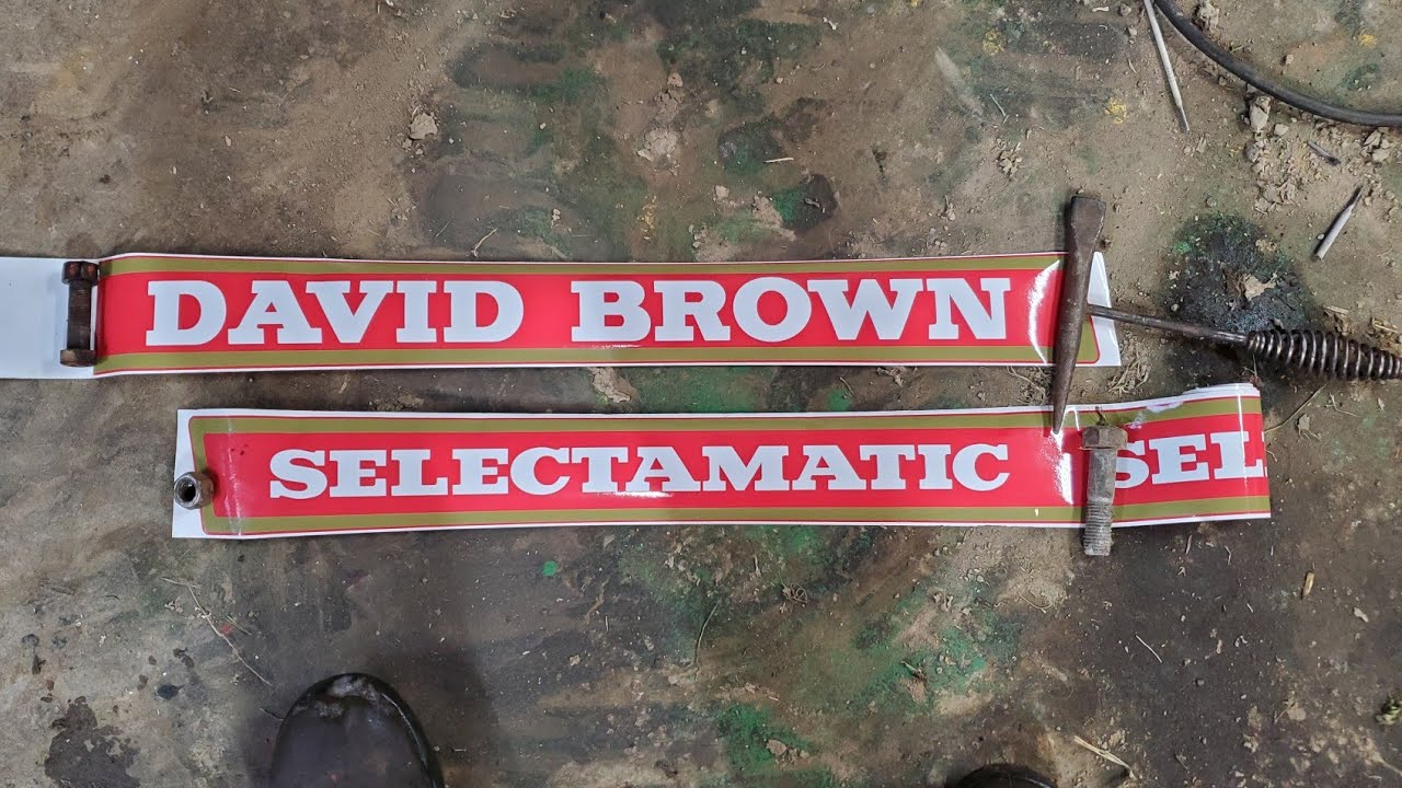 David Brown Selectamatic Troubleshooting Basics