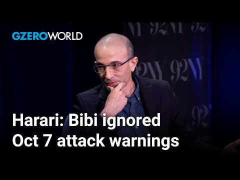 Ian Bremmer, GZEROWORLD interviews Yuval Noah Harari. Take time to ...