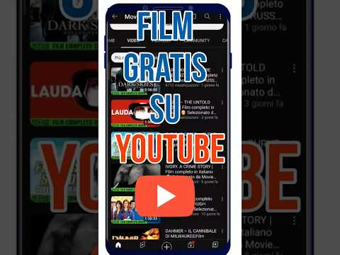 Come vedere film gratis e legalmente su YouTube (parte 1) #shorts