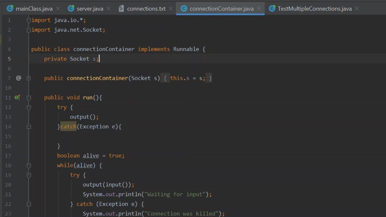 Connect 4 in Java Part 9 - Threads