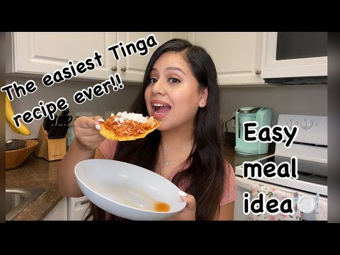 HOW TO MAKE TINGA| COOK WITH ME| FAST and DELICIOUS MEXICAN MEAL