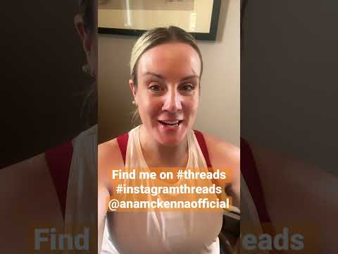 Find me on #threads #instagramthreads #igthreads #threadsapp #instagram @anamckennaofficial