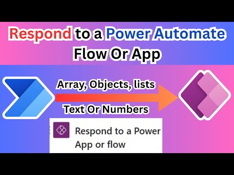 Respond to Power Automate Flow Or Power Apps