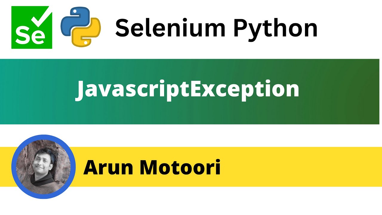 JavascriptException (Selenium Python)