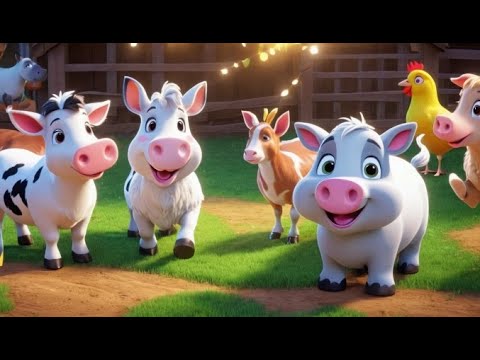 Old MacDonald’s Talking Farm | Animal Sound Song for Toddlers | Fun Interactive Rhyme for Kids