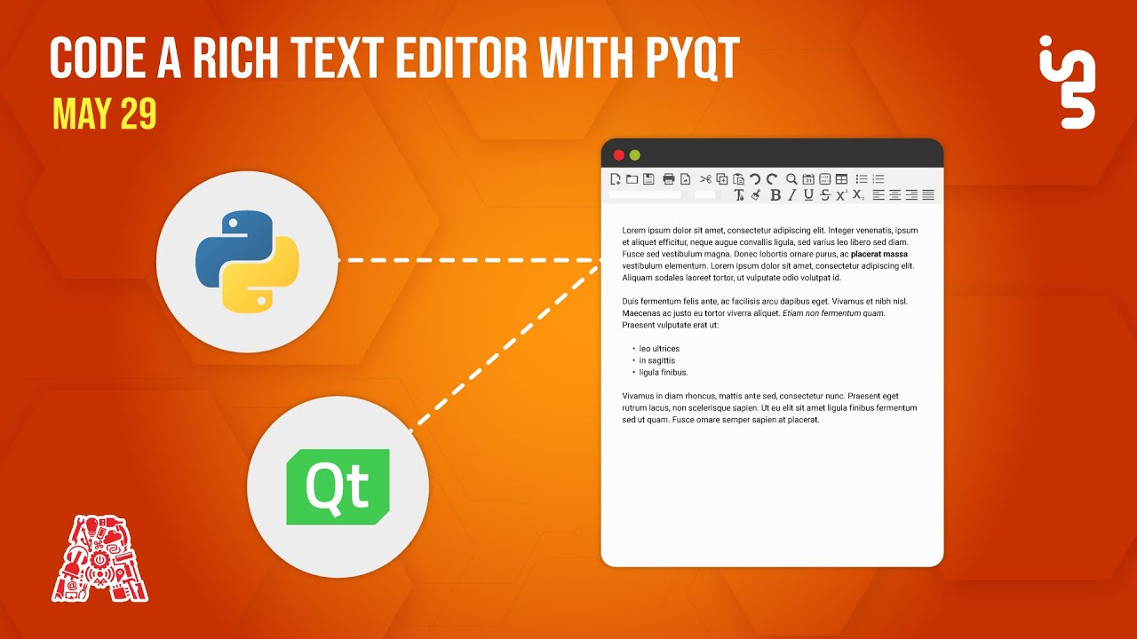 Code A Rich Text Editor With #PyQt