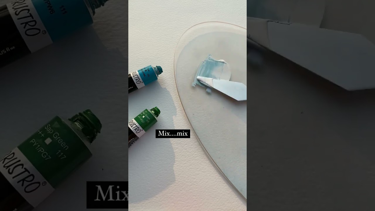 Color mixing Part36 💙✨#color #painting #shorts #art #viralshorts #satisfying #colour #drawing #viral