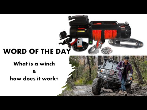 What is a WINCH and how does it work?