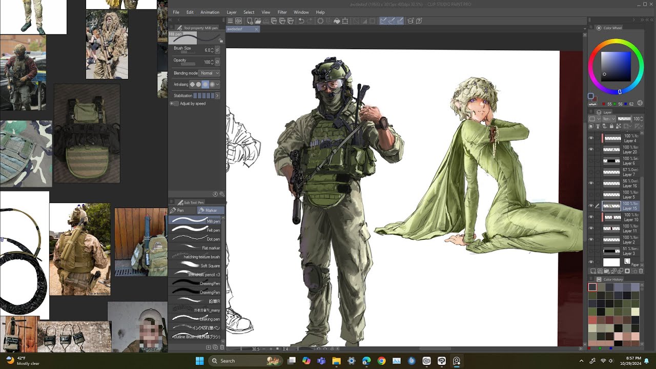 Art Stream/ rendering practice