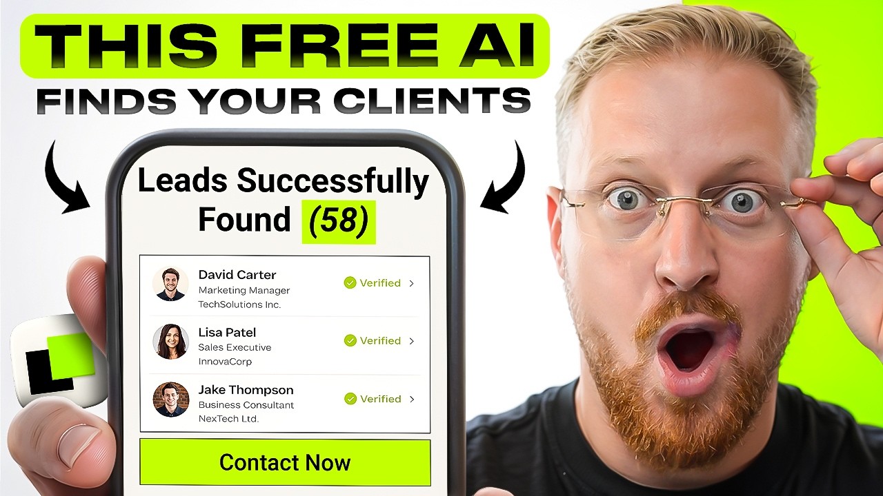 I Generated 10 Leads in 47 Seconds Using This FREE AI Tool (No Apollo, No ZoomInfo)