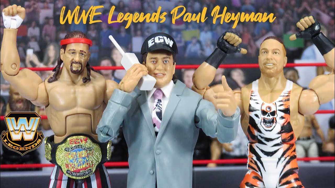 WWE Mattel Legends 18 Paul E Dangerously (Paul Heyman) Target Exclusive Figure Review!