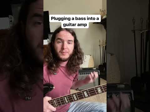 Plugging a Bass into a Guitar Amp