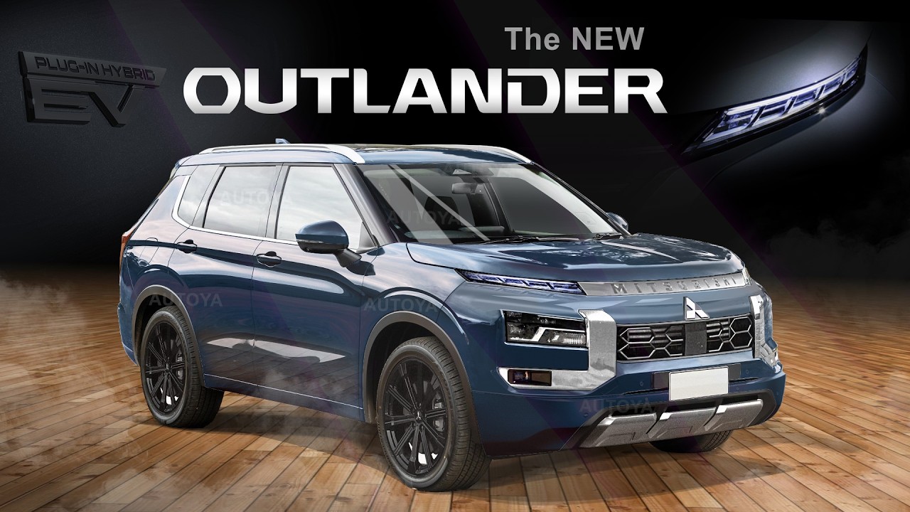2025 or 2026 Mitsubishi Outlander PHEV Receives Host of Unofficial ...