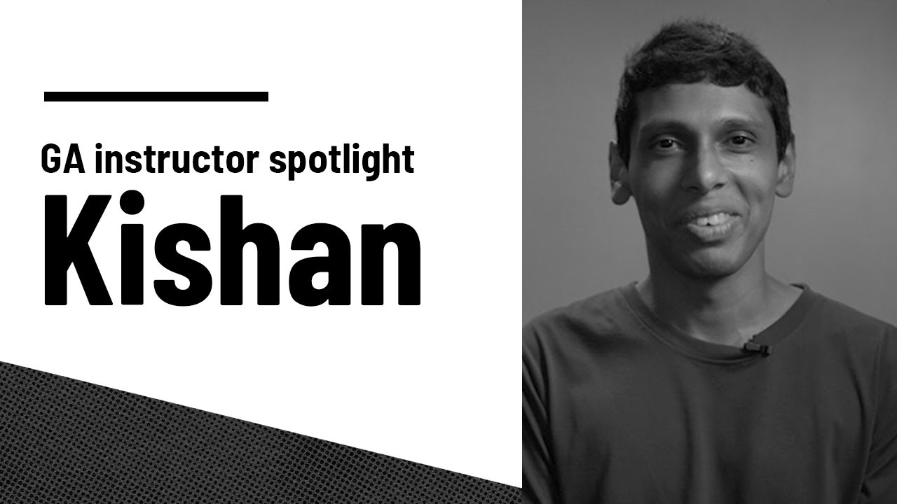 Meet Kishan: Data Analytics & AI Instructor | General Assembly