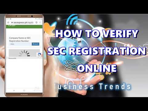 How to Verify SEC Registration Permit Online (feat J Store Innovation Worldwide)
