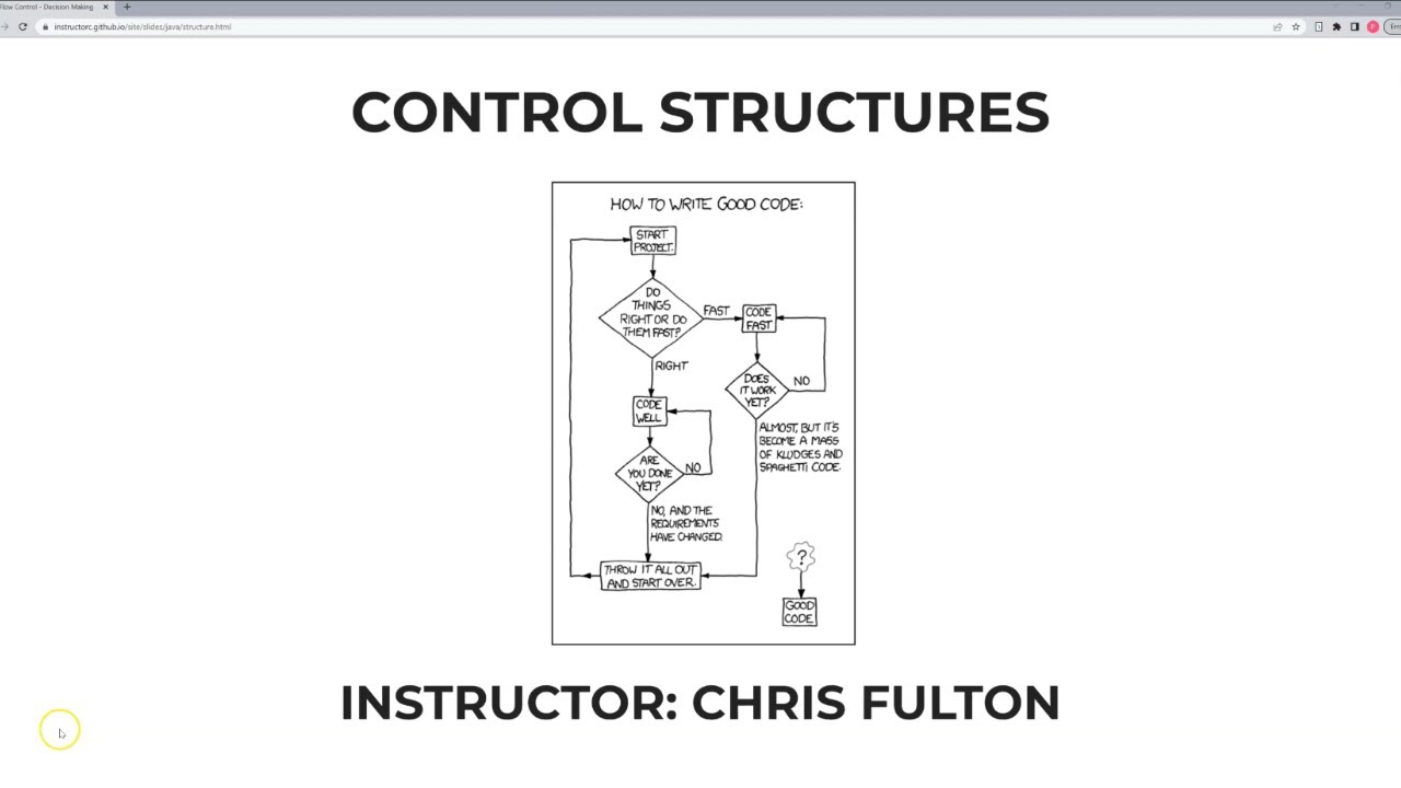 Control Structures: Practice Problem with Selection Structure and Operators