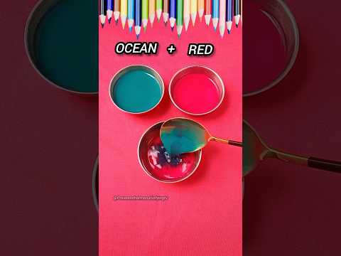 How to make a perfect Navy blue colour. Colour Recipe - 12🥣 #shorts #oddlysatisfying #howto