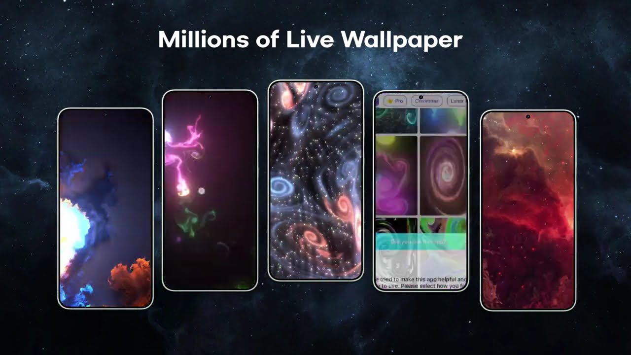 Fluid Magic: 3D Live Wallpaper