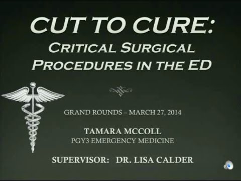 Cut to Cure: Critical Surgical Procedures in the Emergency Department