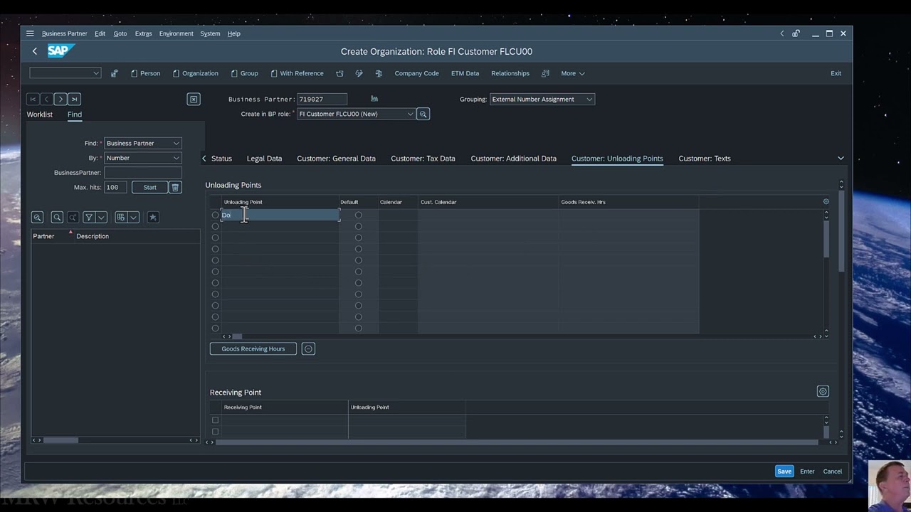 SAP - Create a Customer Master (XD01)