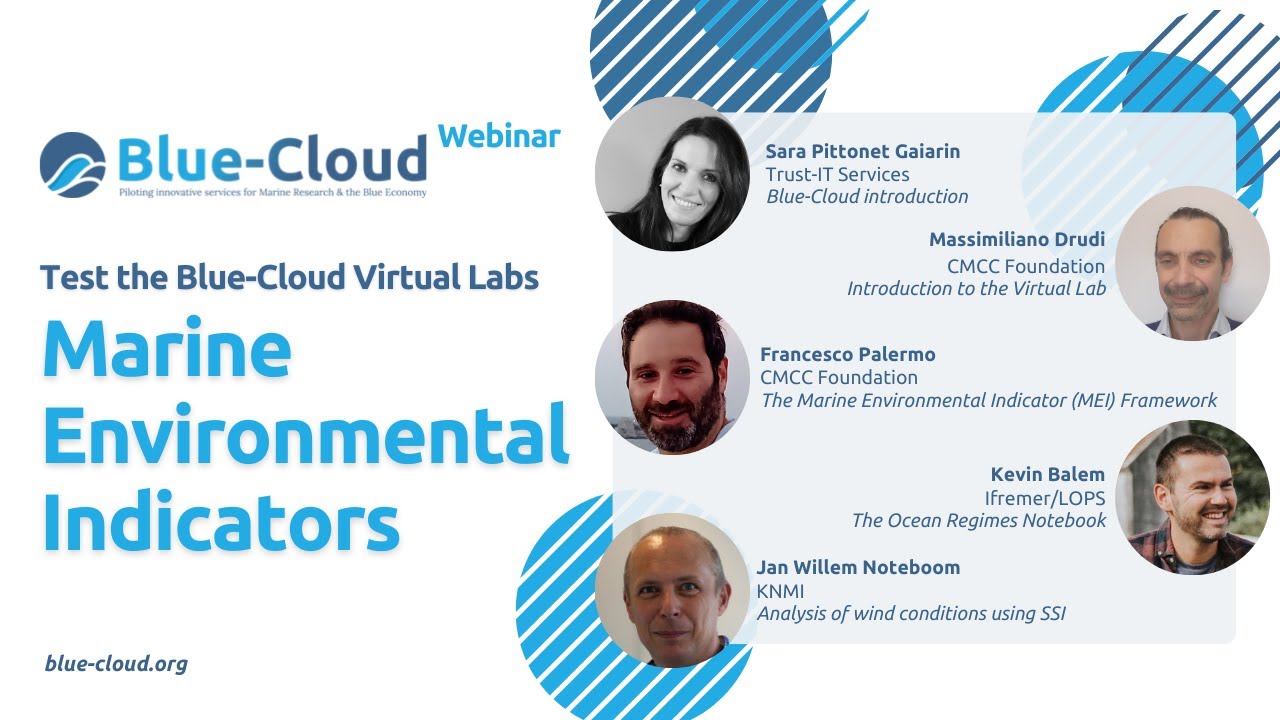 Webinar: Test the Virtual Labs - Marine Environmental Indicators