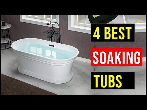 Best Soaking Tubs | Top 4: Best Bathtub In 2023 - Reviews