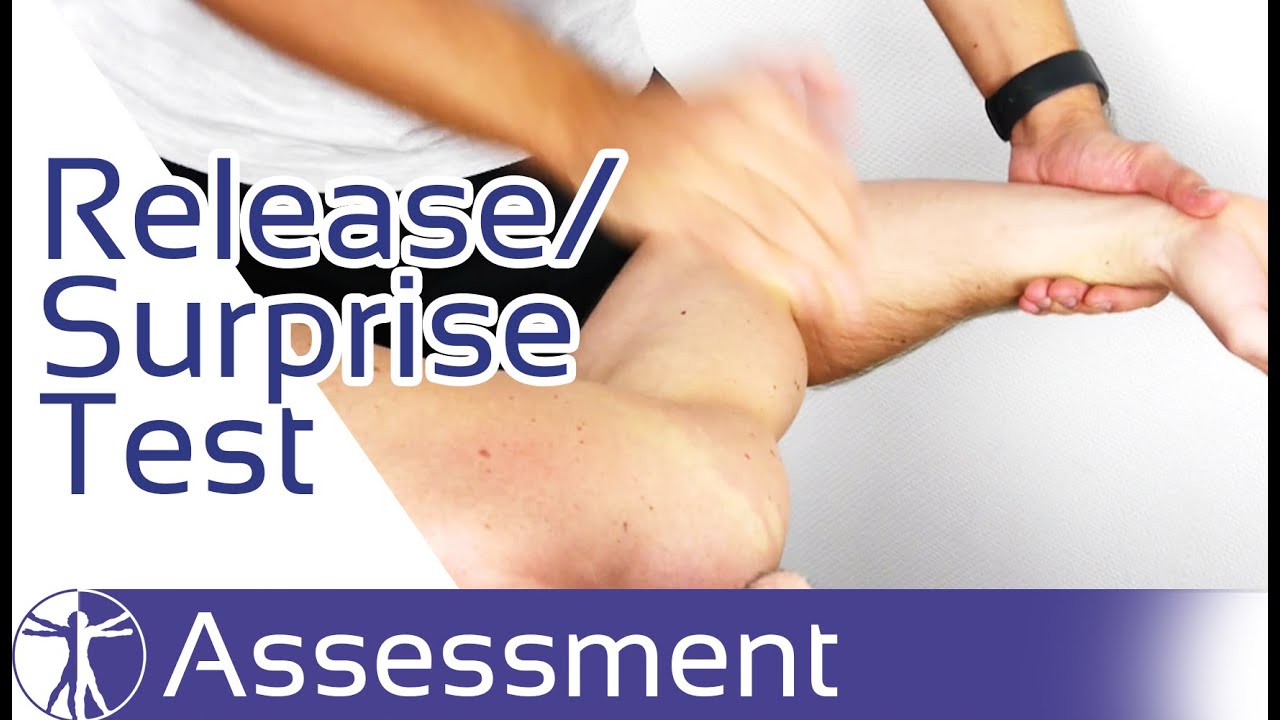 Shoulder Release/Surprise Test | Anterior Shoulder Instability