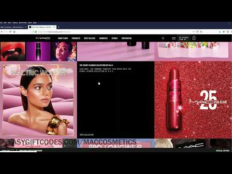 MAC Cosmetics // Discount code 2019