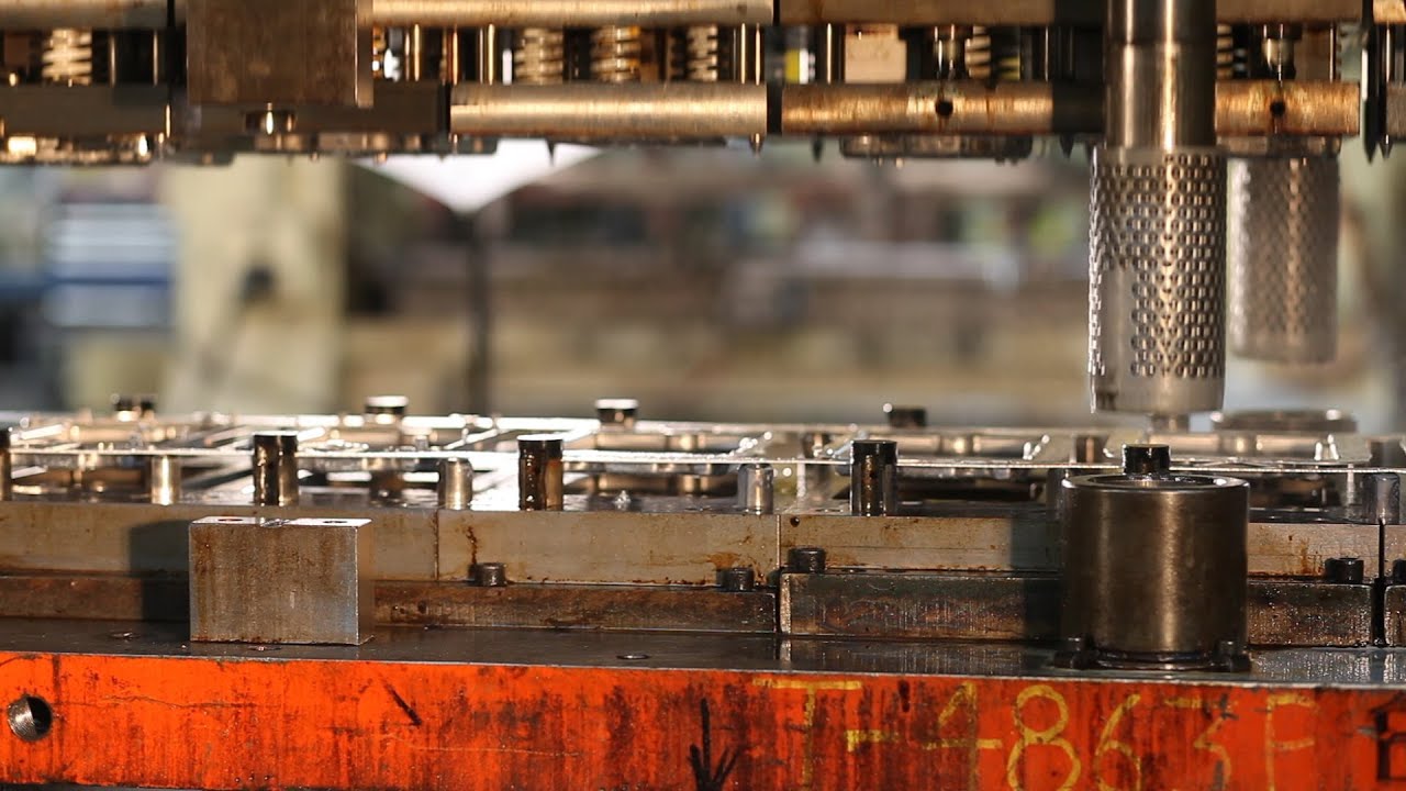 Manufacturing Video - Progressive Die Stamping Process
