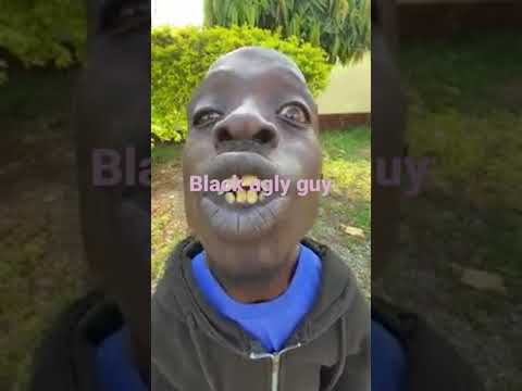black ugly guy kissing you even know this is just for fun and im not -------.so sorry