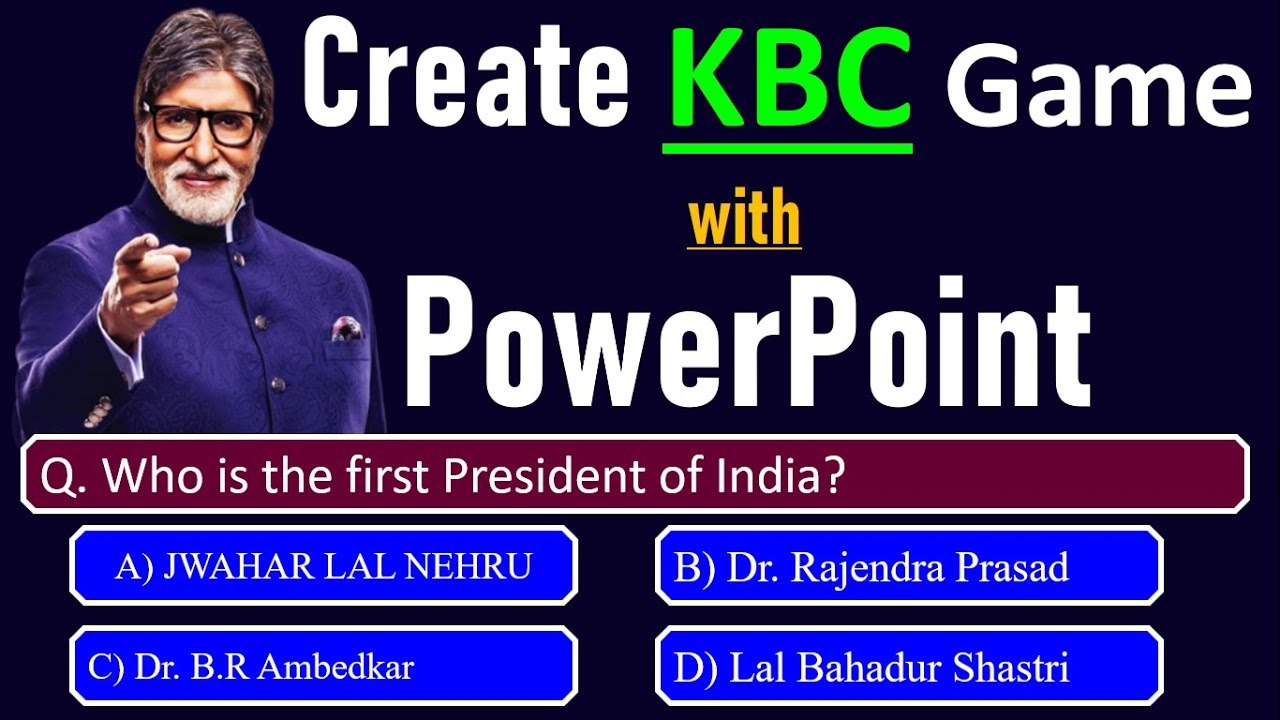 Create KBC Game Using Microsoft PowerPoint | KBC Game PowerPoint | #kbc_game