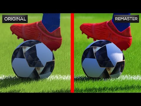 PES 2017 – Original vs Remaster PC Graphics Comparison