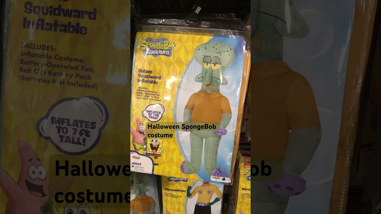 Squidward Inflatable SpongeBob Halloween Costume #spongebob