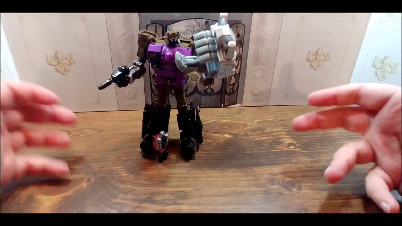 Chuck's Reviews Transformers Prime Wars Combiner Wars Blast Off With Megatronus