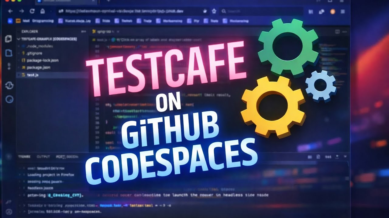 Test Automation in Browser | TestCafe on GitHub Codespaces