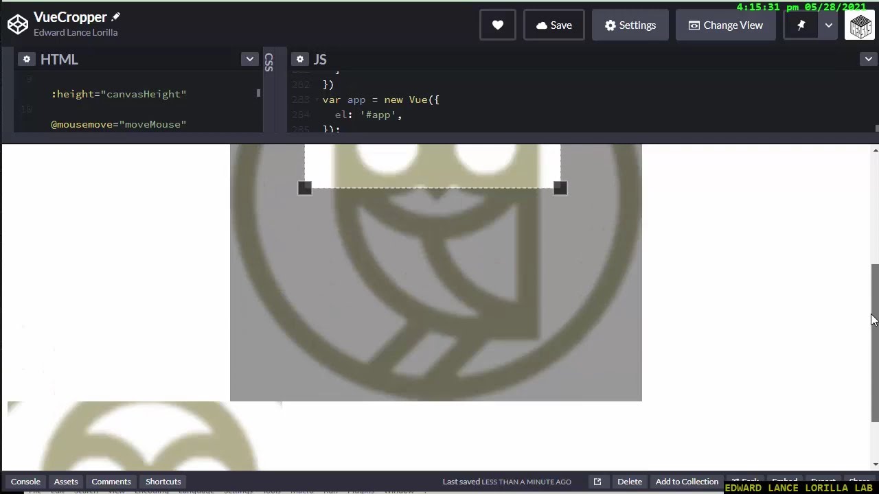 【VUEJS】vue cropper