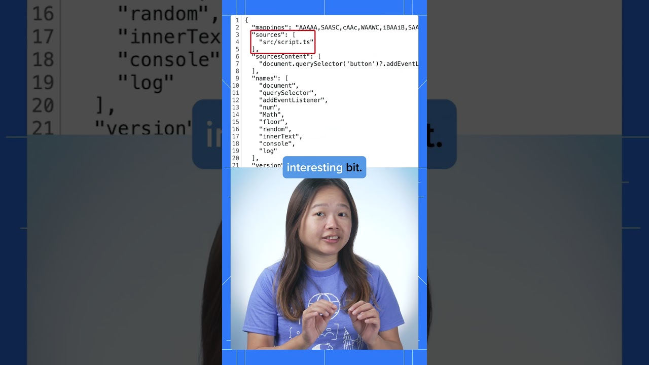 Source maps #DevToolsTips