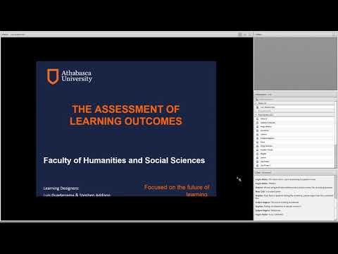 WORKSHOP 1: ASSESSMENT OF LEARNING OUTCOMES 0 0