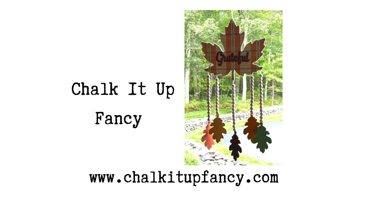 Dollar Tree Fall Wind Chime