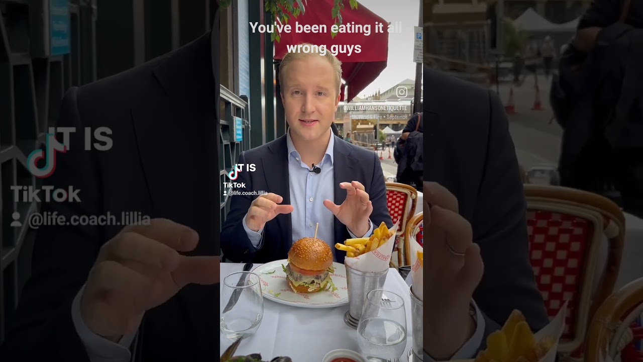 Etiquette: How to eat your burger
