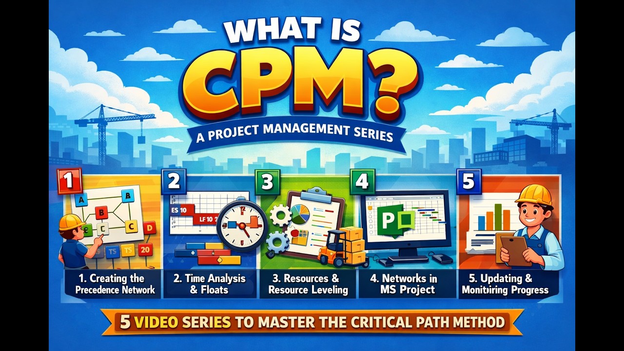 Video 5 — Microsoft Project Network View — Critical Path Method Made Visual