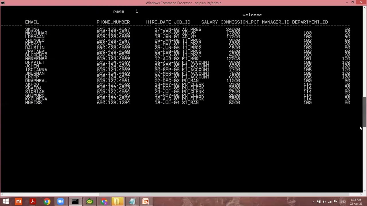 HOE TO USE SQLPLUS TOOL PART 2?|SQLPLUS COMMANDS